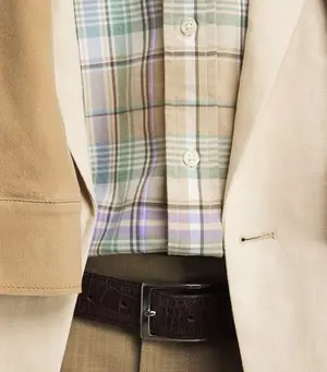 Polo Ralph Lauren Cotton Check Polo Pony Shirt