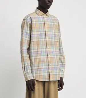 Polo Ralph Lauren Cotton Check Polo Pony Shirt