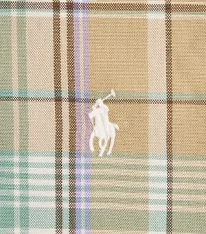 Polo Ralph Lauren Cotton Check Polo Pony Shirt