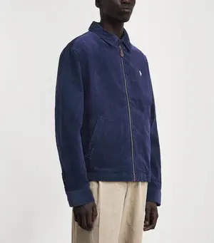 Polo Ralph Lauren Wynton Corduroy Zip-up Jacket - Navy