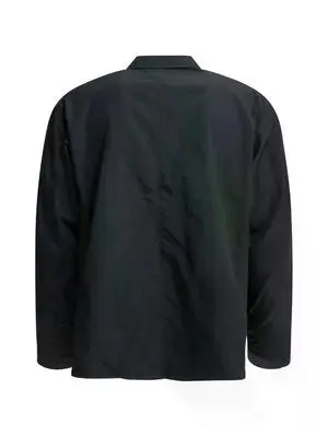 DANTON Logo-patch Button-up Coat