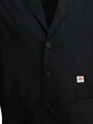 DANTON Logo-patch Button-up Coat