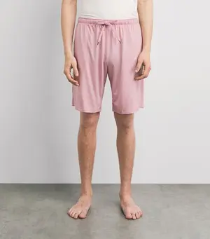 Derek Rose Basel Lounge Shorts - Pink
