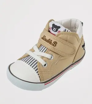 MIKI HOUSE Double B High Top Sneakers
