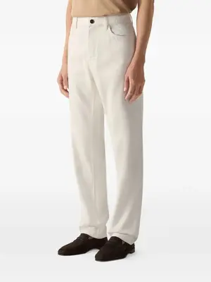 Zegna Roccia Trousers - White