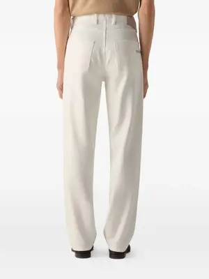 Zegna Roccia Trousers - White