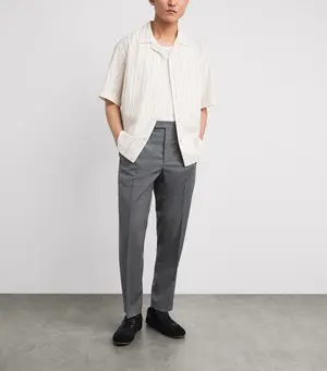 Barena Venezia Slim Tailored Cotton-blend Trousers