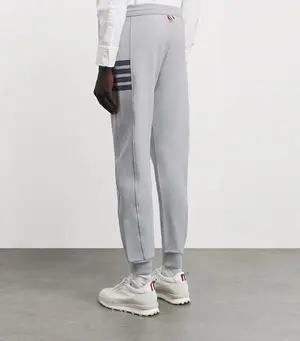 Thom Browne Cotton 4-bar Sweatpants - Grey