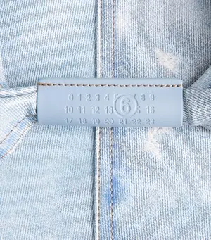 MAISON MARGIELA Denim-effect Japanese Tote Bag