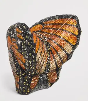 Judith Leiber Embellished Butterfly Clutch