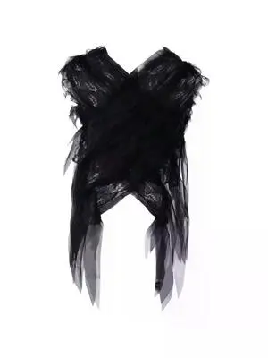 PAULINE DUJANCOURT Asymmetrical Ruffled Top