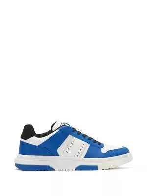 Tommy Hilfiger Panelled Colour-block Sneakers - Blue