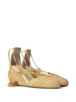CastaÑer Carly Braided Espadrilles - Neutrals