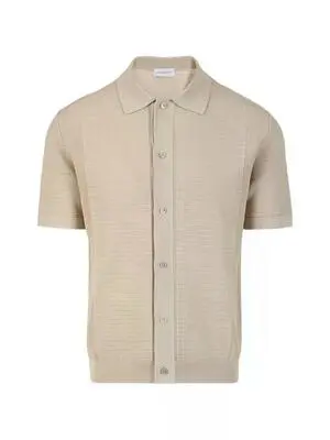 PAOLO PECORA Cotton Shirt - Neutrals