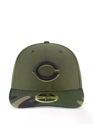 New Era 59fifty Camouflage-print Cap - Green