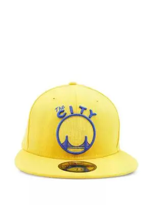 New Era Golden State Warriors Fitted Cap - Yellow