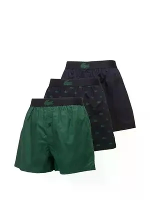 Lacoste Logo-patch Boxers - Black