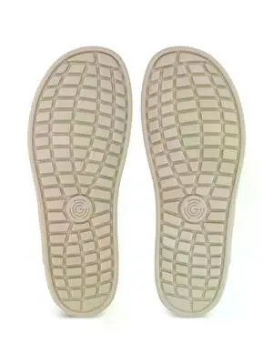 GROUNDS Suede Panelled Groundies Sneakers