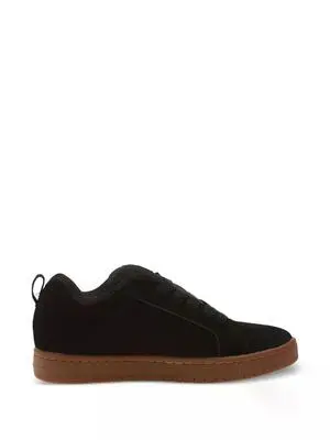 DC SHOES Embossed Logo Sneakers - Black
