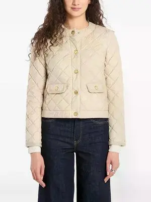 Tommy Hilfiger Quilted Collarless Jacket