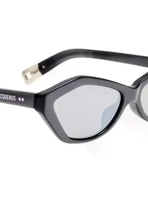 Jacquemus Geometric Frame Sunglasses - Grey