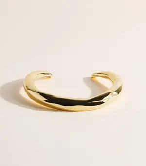 Alexis Bittar Plated Hinge Collar Necklace - Gold