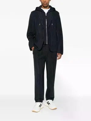 Mackage Pinstriped Hooded Blazer