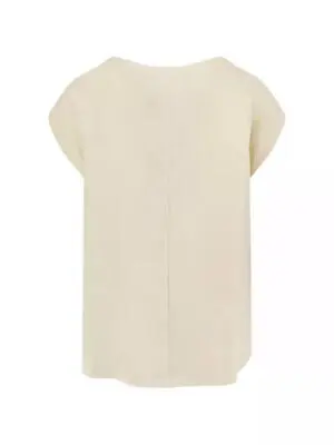 Aspesi Short-sleeve Lace-up Blouse