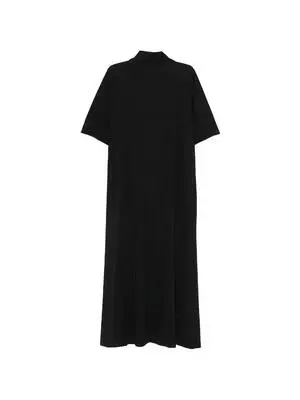 Seventy Short-sleeve Polo Midi Dress