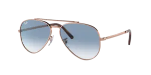Ray-ban Ray-Ban Aviator Sunglasses Clear Blue