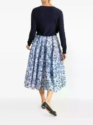 Erdem Lace-appliqué Fine-knit Cardigan
