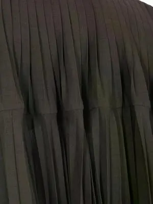 Sacai Double-breasted Pleated Jacket