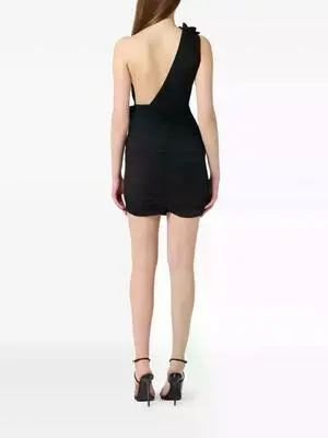 Philipp Plein One-shoulder Mini Dress With Skull Detail