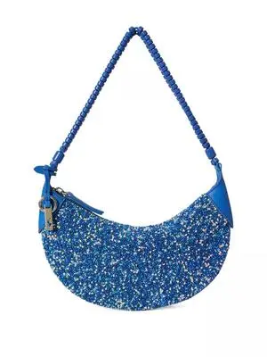 Polo Ralph Lauren Bead Embellished Shoulder Bag - Blue