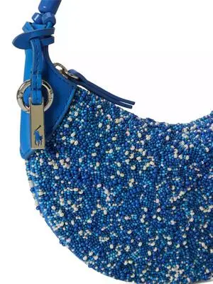 Polo Ralph Lauren Bead Embellished Shoulder Bag