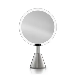 ILIOS LIGHTING 5x Deluxe Rechargeable Mirror - Silver
