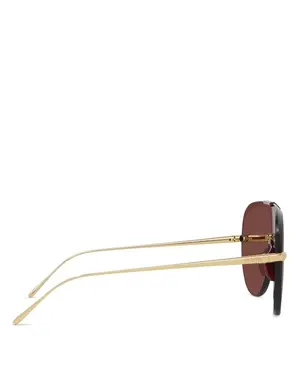Loewe Slim Mask Sunglasses - Red/red