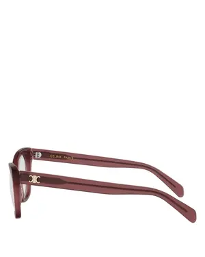 Celine Triomphe Mini Cat Eye Eyeglasses, 54mm