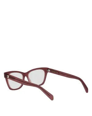 Celine Triomphe Mini Cat Eye Eyeglasses, 54mm