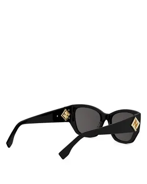 Fendi Ff Diamonds Cat Eye Sunglasses