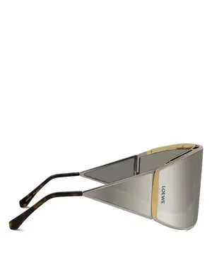 Loewe Signature Mask Sunglasses, 138mm