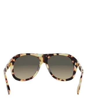 Fendi Baguette Square Sunglasses, 57mm