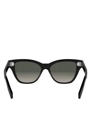 Celine 3 Dots Hd Cat Eye Sunglasses - Black/smoke