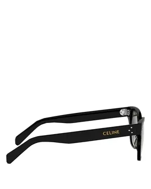 Celine 3 Dots Hd Cat Eye Sunglasses - Black/smoke