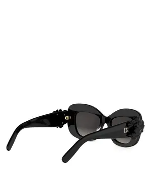 Dior Clover Butterfly Sunglasses - Black/grey