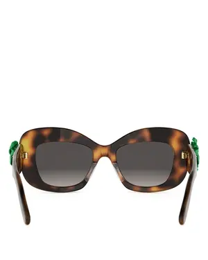 Dior Clover Butterfly Sunglasses, 51mm