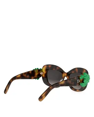 Dior Clover Butterfly Sunglasses, 51mm