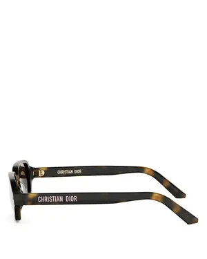 Dior Pacific S3i Rectangular Sunglasses - Havana/brown
