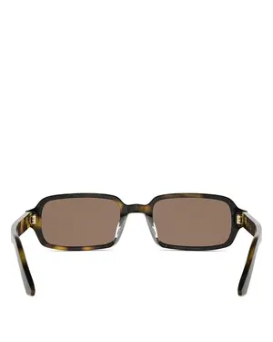 Dior Pacific S3i Rectangular Sunglasses - Havana/brown