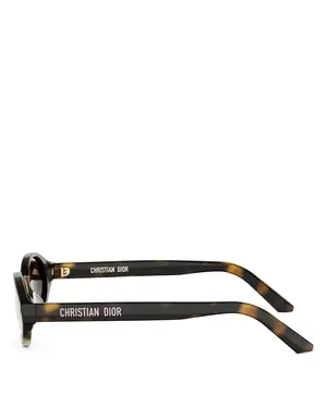 Dior Pacific Oval Sunglasses, 52mm